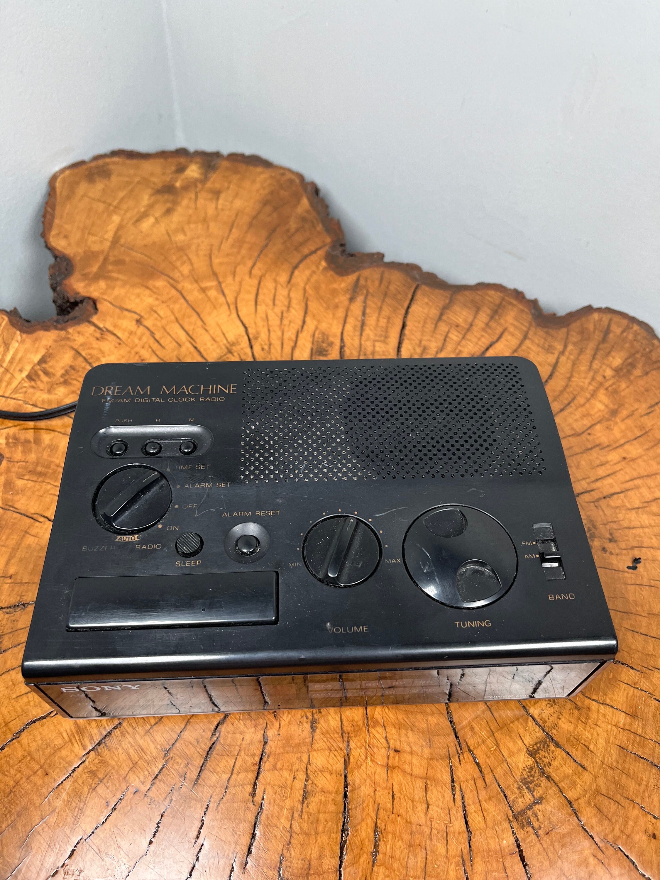 Vintage Sony Dream Machine Model ICF-C4W Digital FM/AM Alarm Clock ...