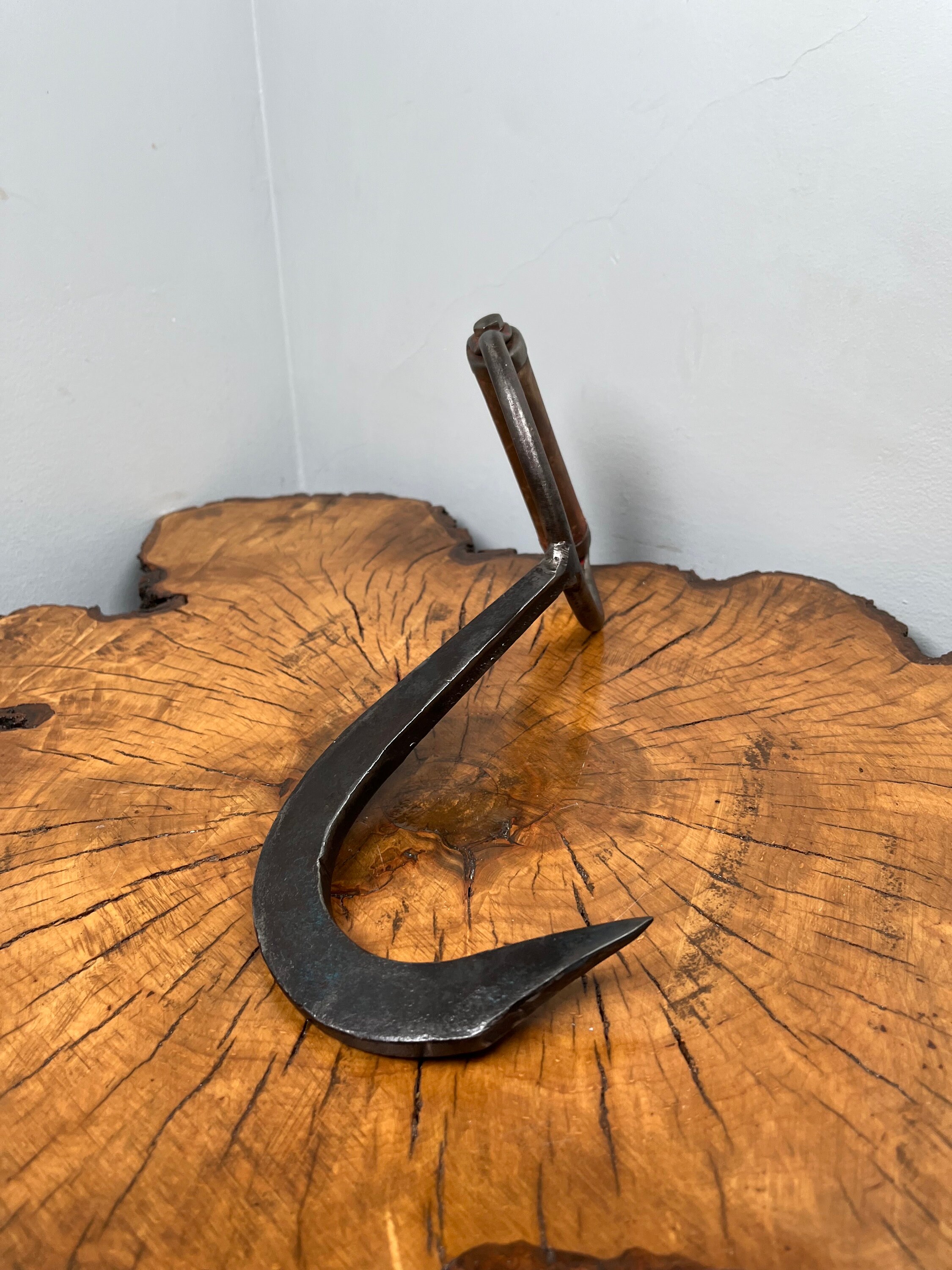 Vintage Wood Pulp Hook Log Logging Tool - Etsy