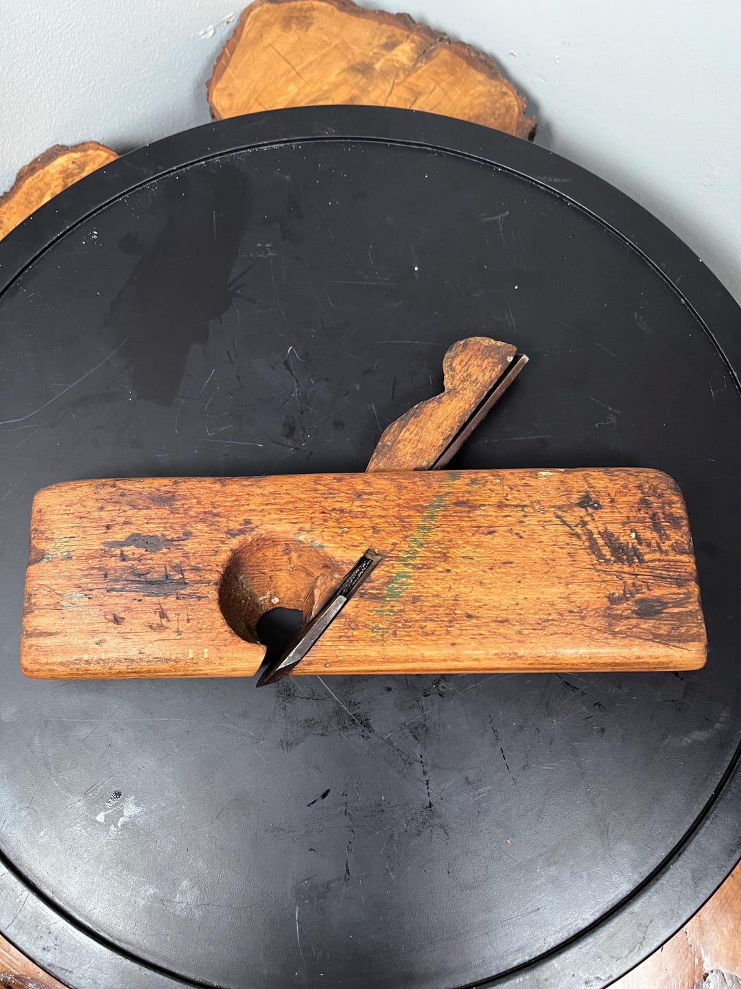 Antique Wooden Molding Plane-rounded 1 Inch Iron Mid/late 1800s - Etsy