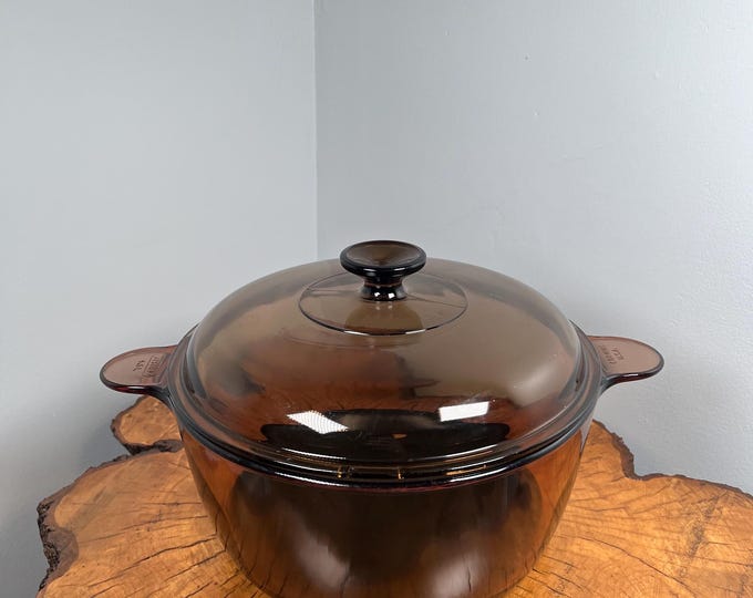 Vintage Vision Corning USA Dutch Oven Stock Pot Cookware 4,5l/5qt ...