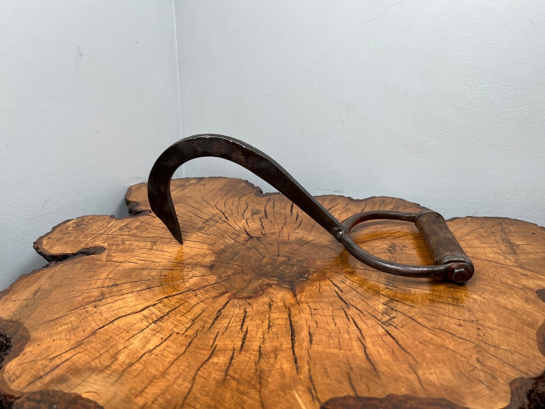 Vintage Wood Pulp Hook Log Logging Tool - Etsy