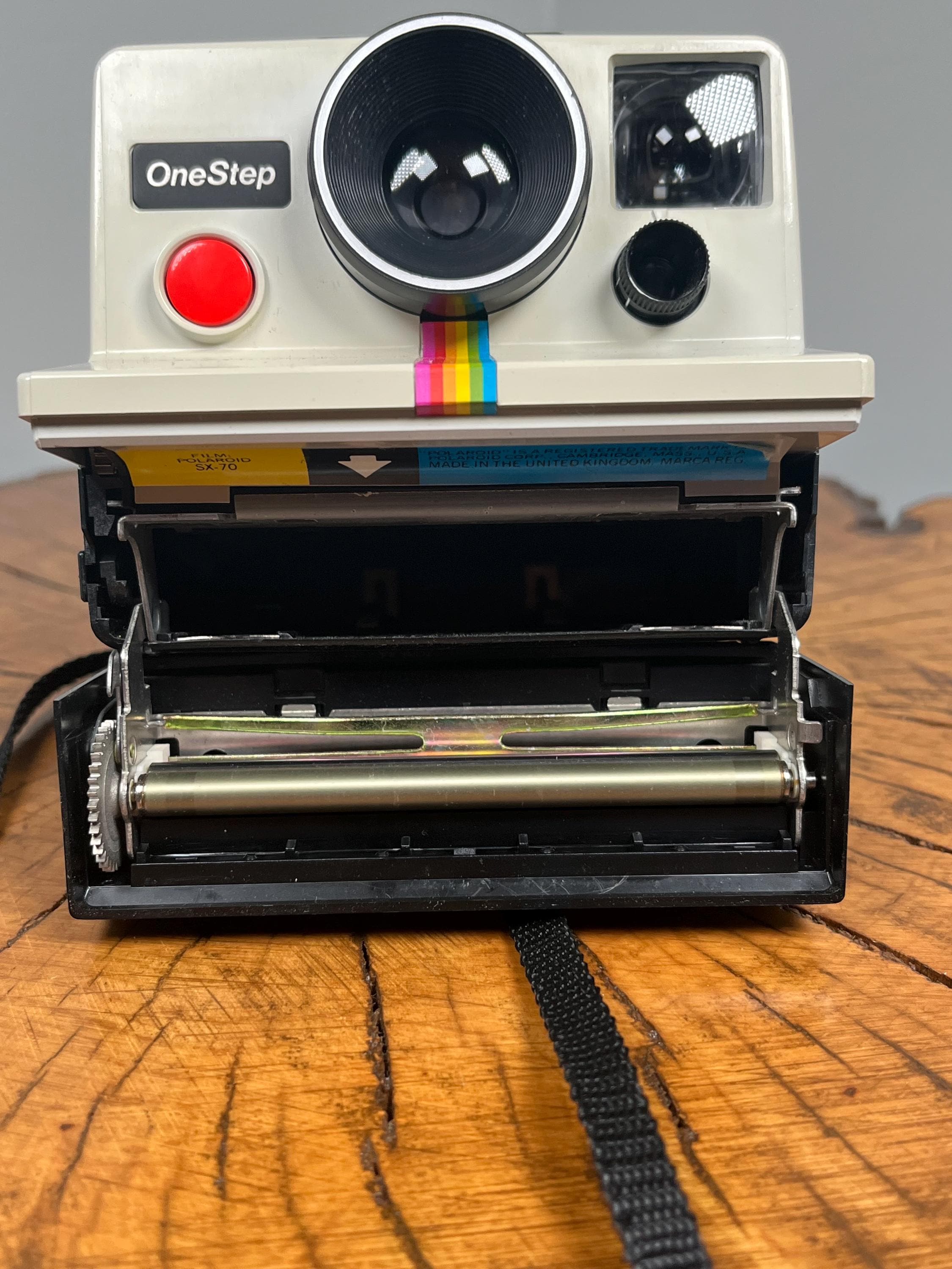 Polaroid One Step Rainbow Stripe Land Camera SX-70 Vintage Untested - Etsy