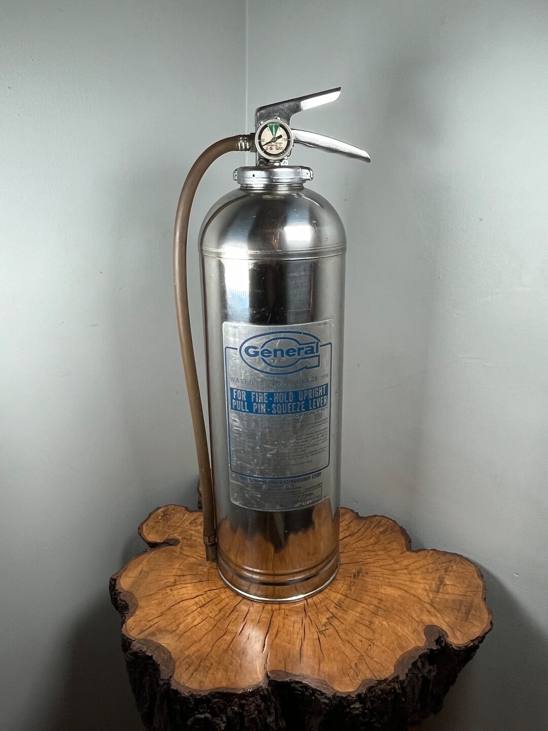Vintage Fire Extinguisher General Ws-600b Tested - Etsy