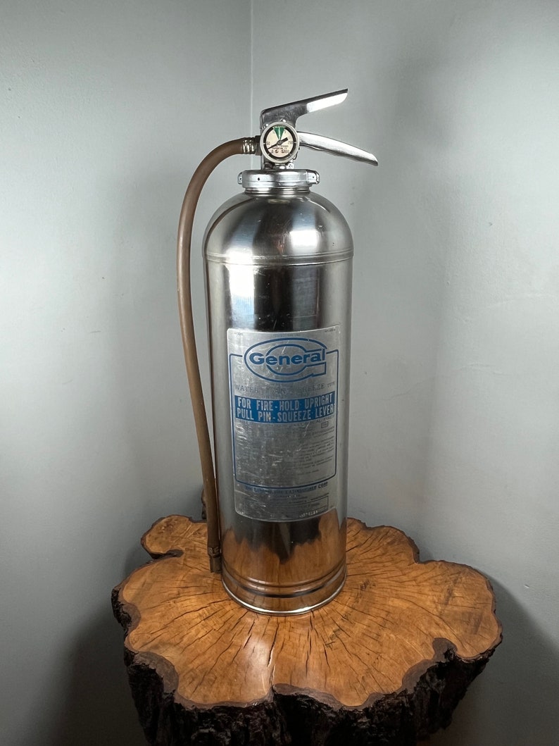 Vintage Fire Extinguisher General Ws-600b Tested - Etsy