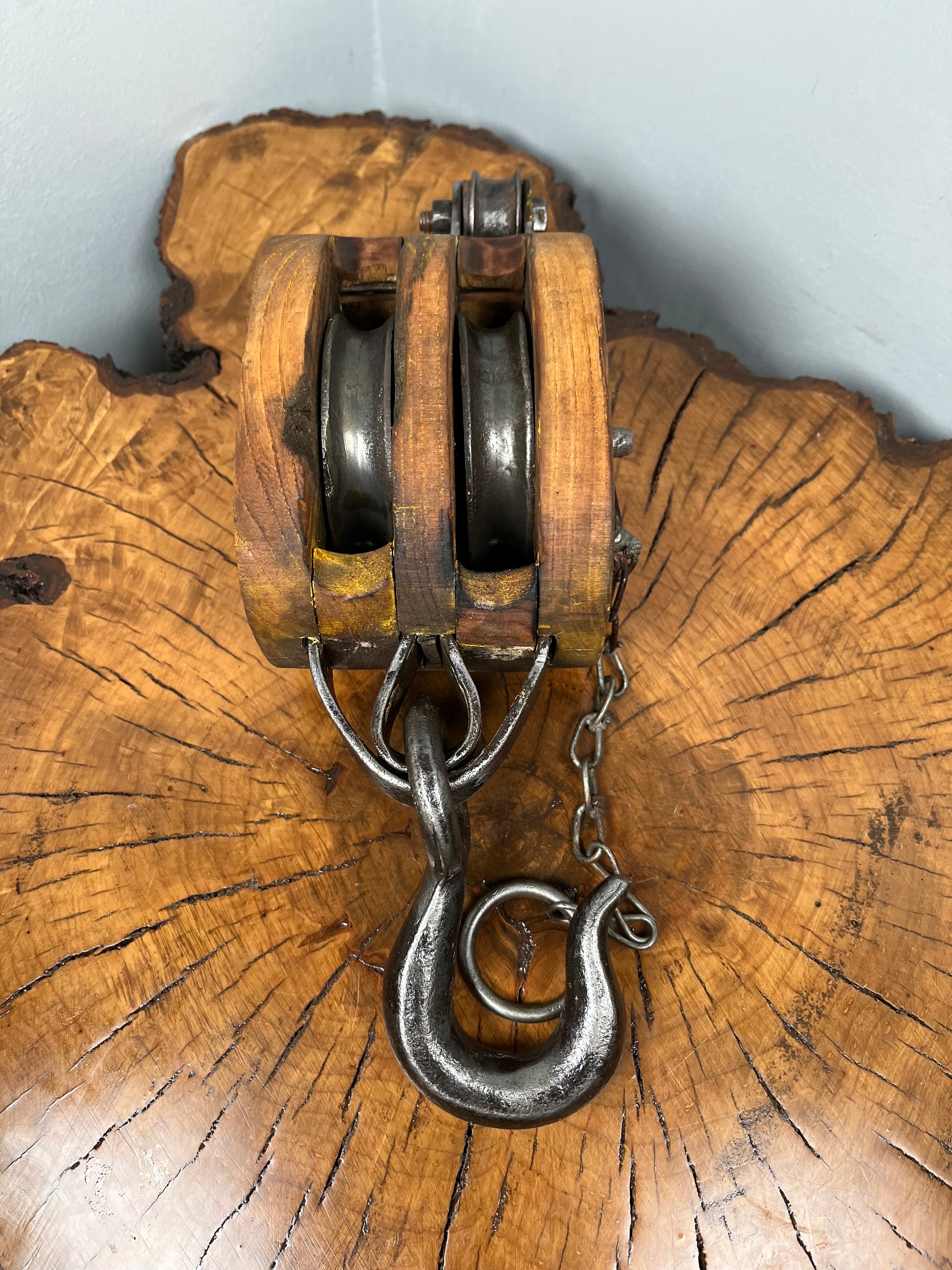 Vintage Barn Pulley - Etsy