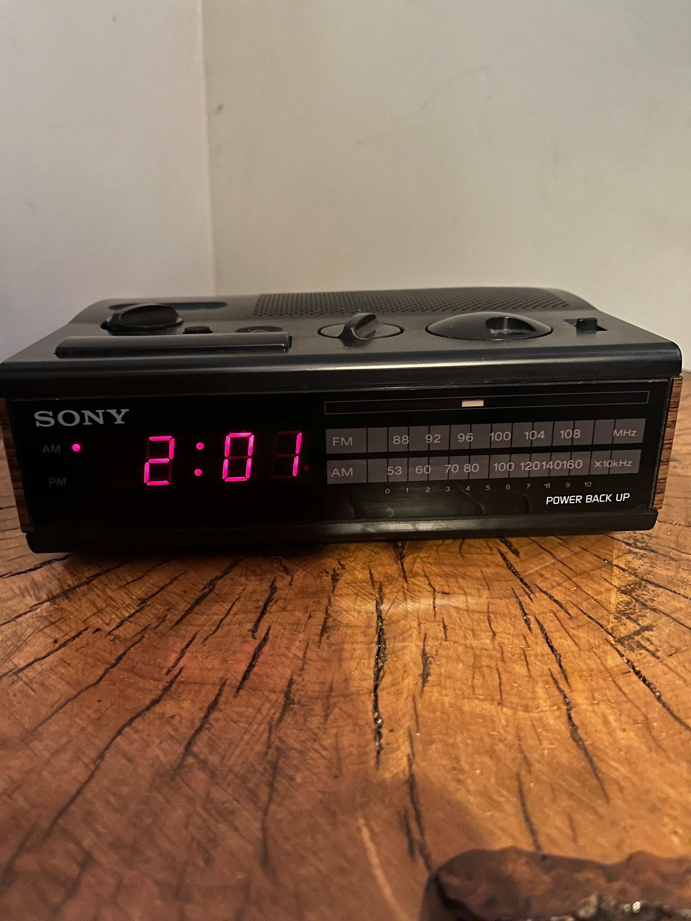 Vintage Sony Dream Machine Model ICF-C4W Digital FM/AM Alarm Clock ...