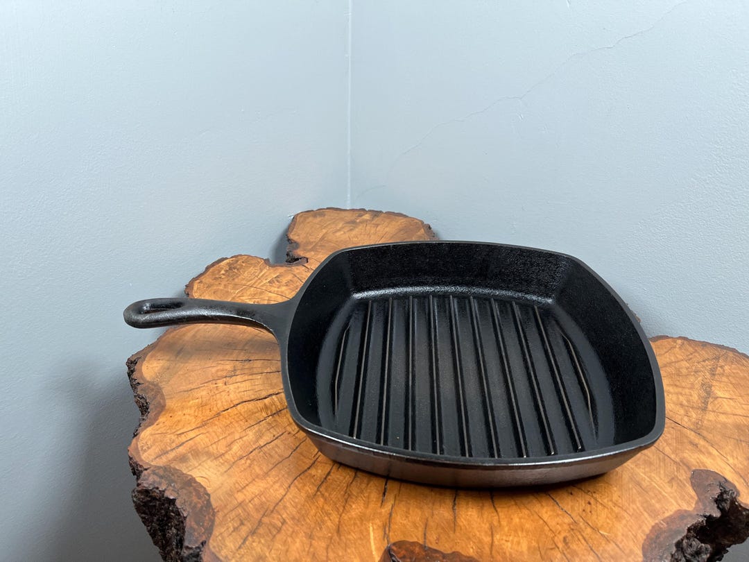 Lodge Cast Iron 8SGP2 Square Pan Skillet 10,5 In - Etsy