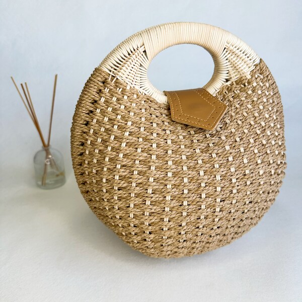 Shell Rattan Bag - Etsy