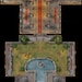 CURSED CATHEDRAL Battle Map, Scarlet Monastery, Dnd Battle Map, D&D ...