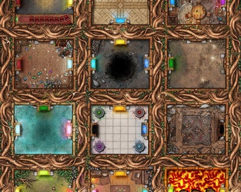 CATHEDRAL Battle Map, Scarlet Monastery, Dnd Battle Map, D&D, Battlemap ...