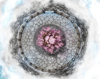 LAVA Worm CAVE Battle Map, Dnd Battle Map, D&D, Battlemap, Dungeons and ...