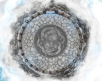 WINTER BLACKSMITH Battle Map, Dnd Battle Map, D&D, Battlemap, Dungeons ...