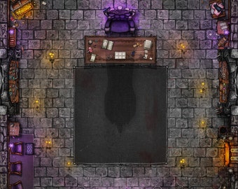 POTION FACTORY Battle Map, Scarlet Monastery, Dnd Battle Map, D&D ...