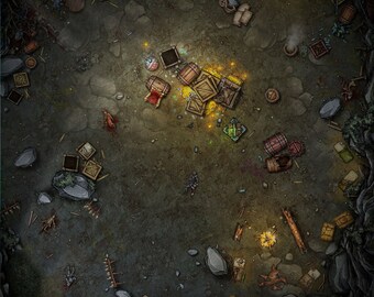 BOOK DIMENSION Battle Map, Dnd Battle Map, D&D, Battlemap, Dungeons and ...