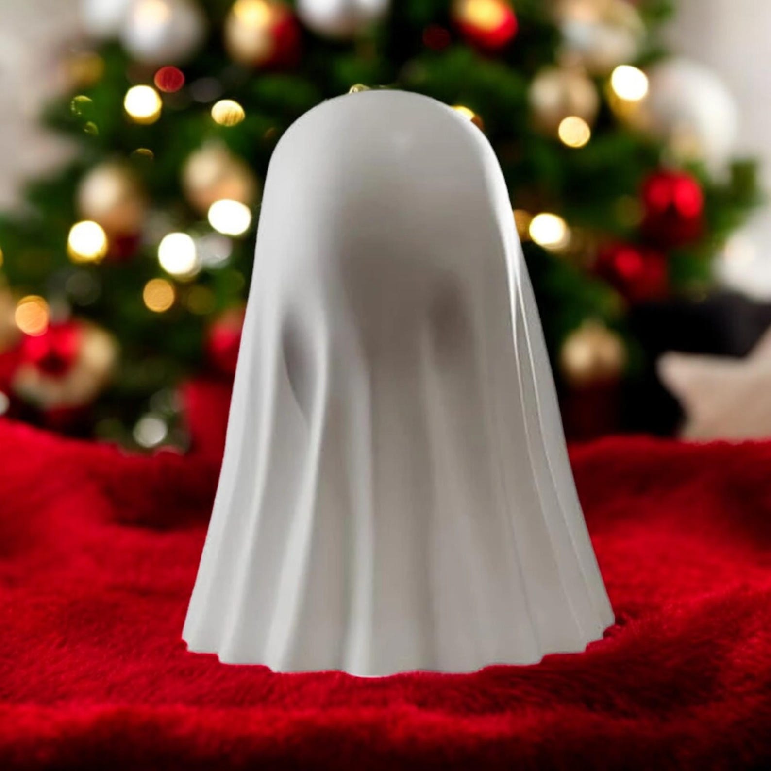 Middle Finger Cute Ghost Statue Small Scary Ghost Figurine Home Décor ...