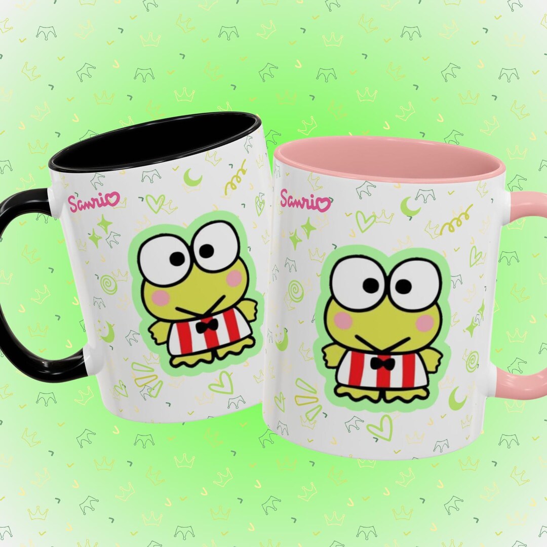 Keroppi Sanrio Character Mugs, 11oz Personalized Coffee Mugs Design - Etsy