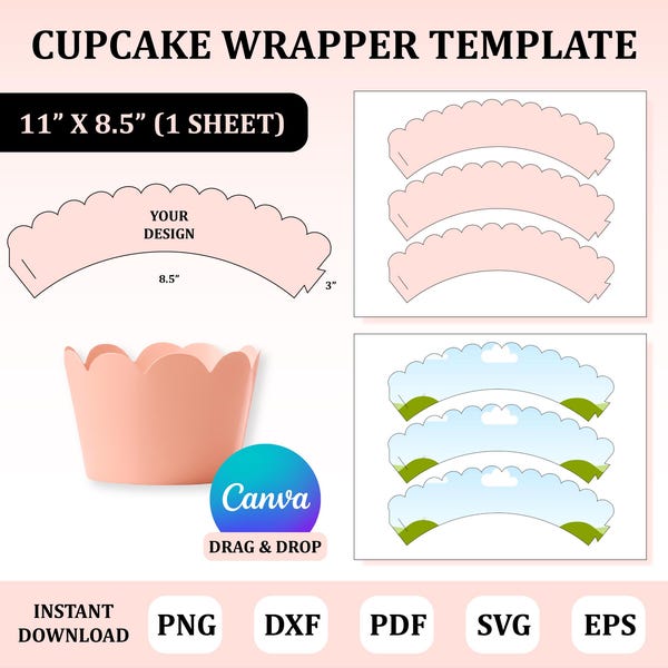 Cupcake Wrappers - Etsy