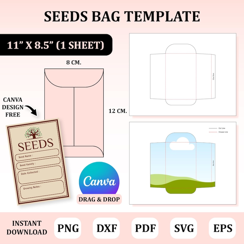 Seed Envelope - Etsy