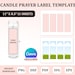 Candle Prayer Label Template, Candle Label Template, Candle Label ...