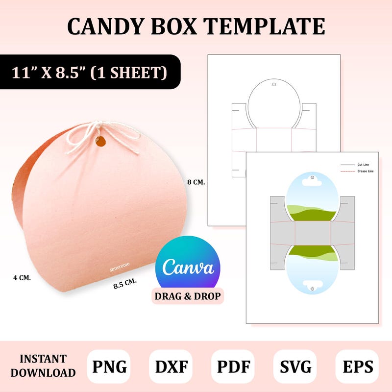 Wedding Candy Box - Etsy