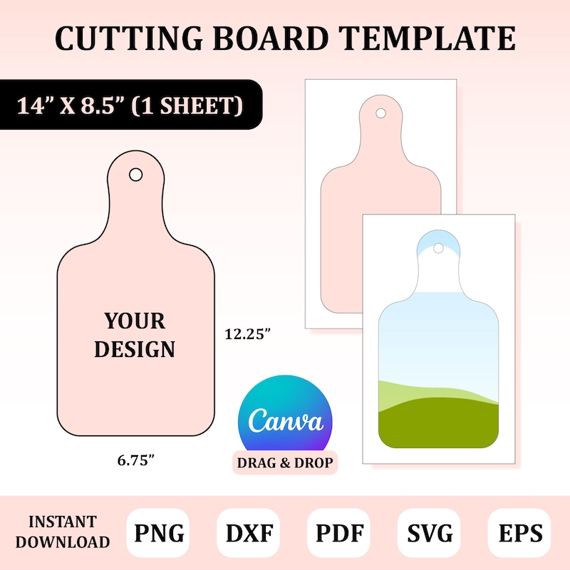 Handled Chopping Board - Etsy