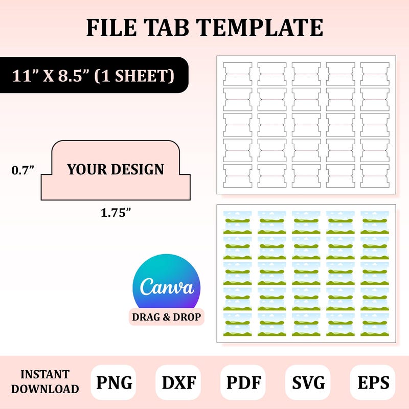 Custom Tab Labels for Planner - Etsy
