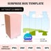 Surprise Box Template, Surprise Box Svg, Toy Box Template, Random Toy ...