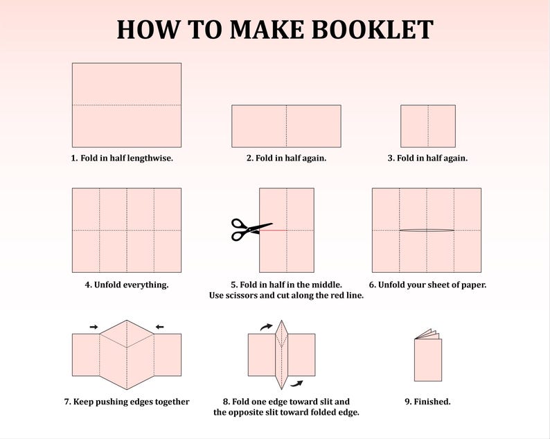 Booklet Template, Booklet Canva Template, Coloring Booklet Canva ...