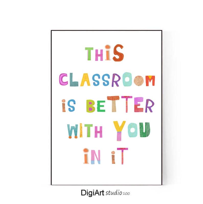 This Classroom is Better With You in It, Boho Classroom Decor ...
