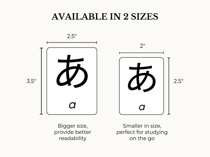 Hiragana Flashcard Japanese Alphabet Study Bilingual Resources Language ...