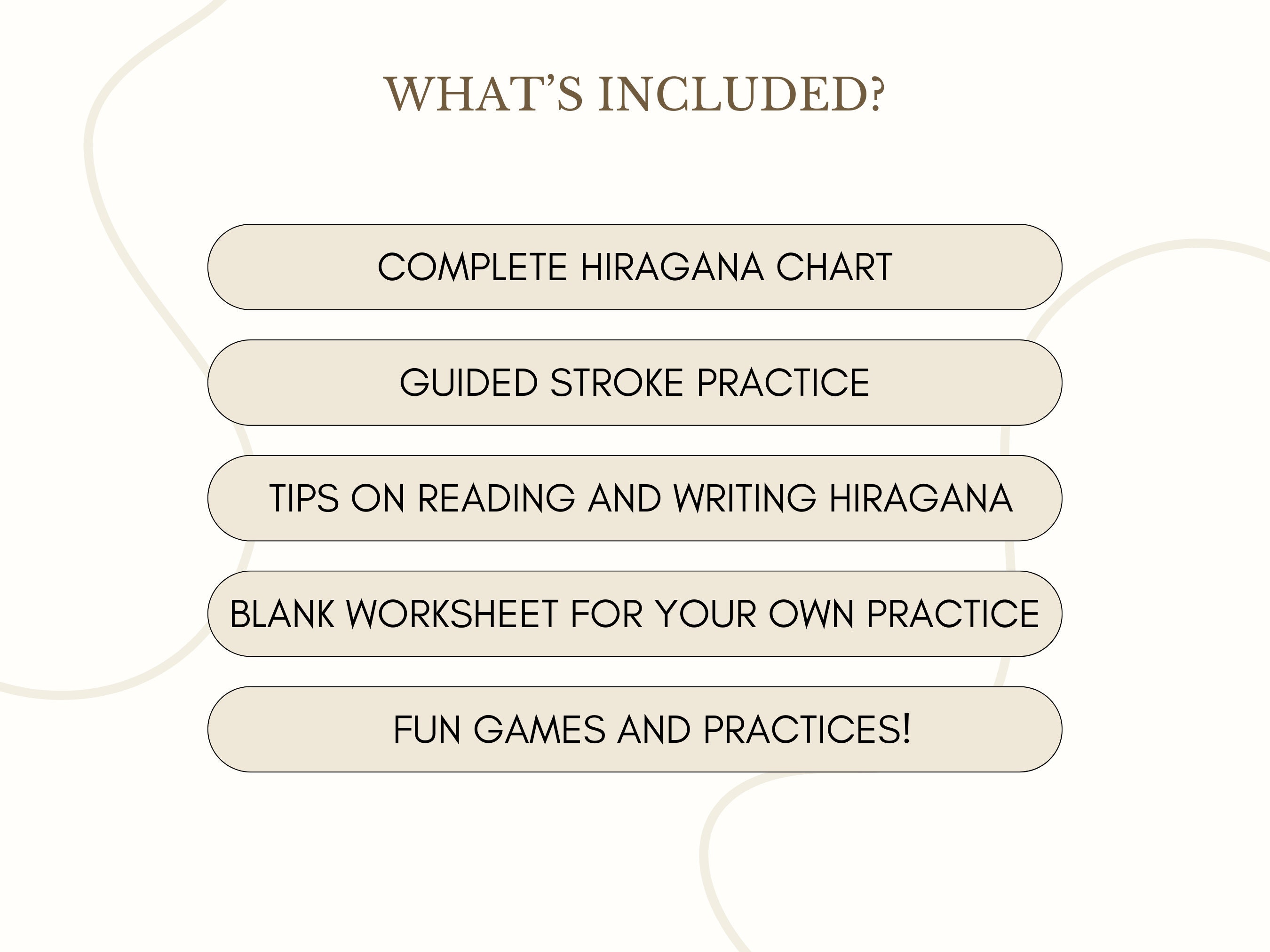 Learn Japanese Hiragana Writing Practice Printable PDF Practice Sheets ...