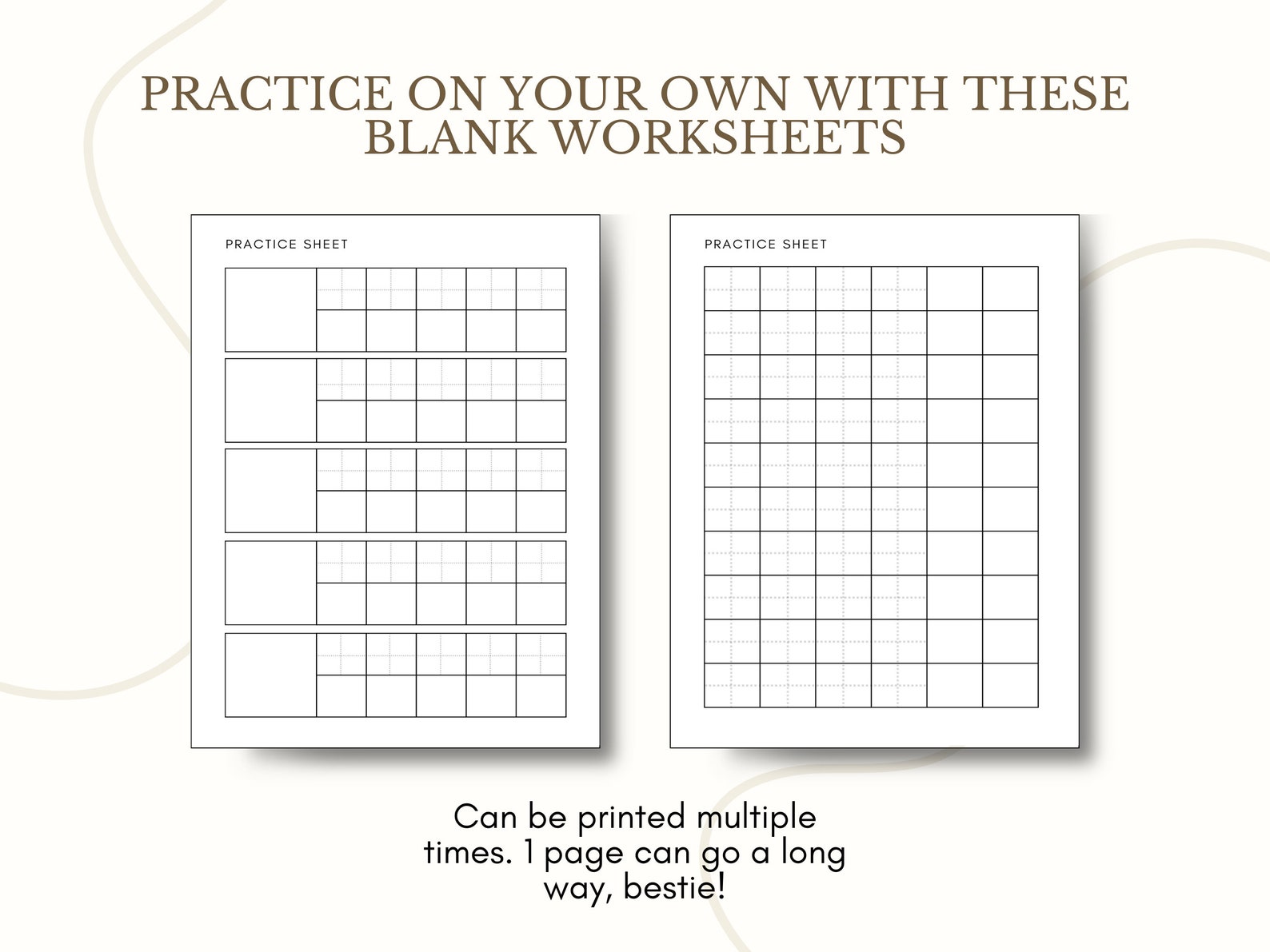 Learn Japanese Hiragana Writing Practice Printable PDF Practice Sheets ...