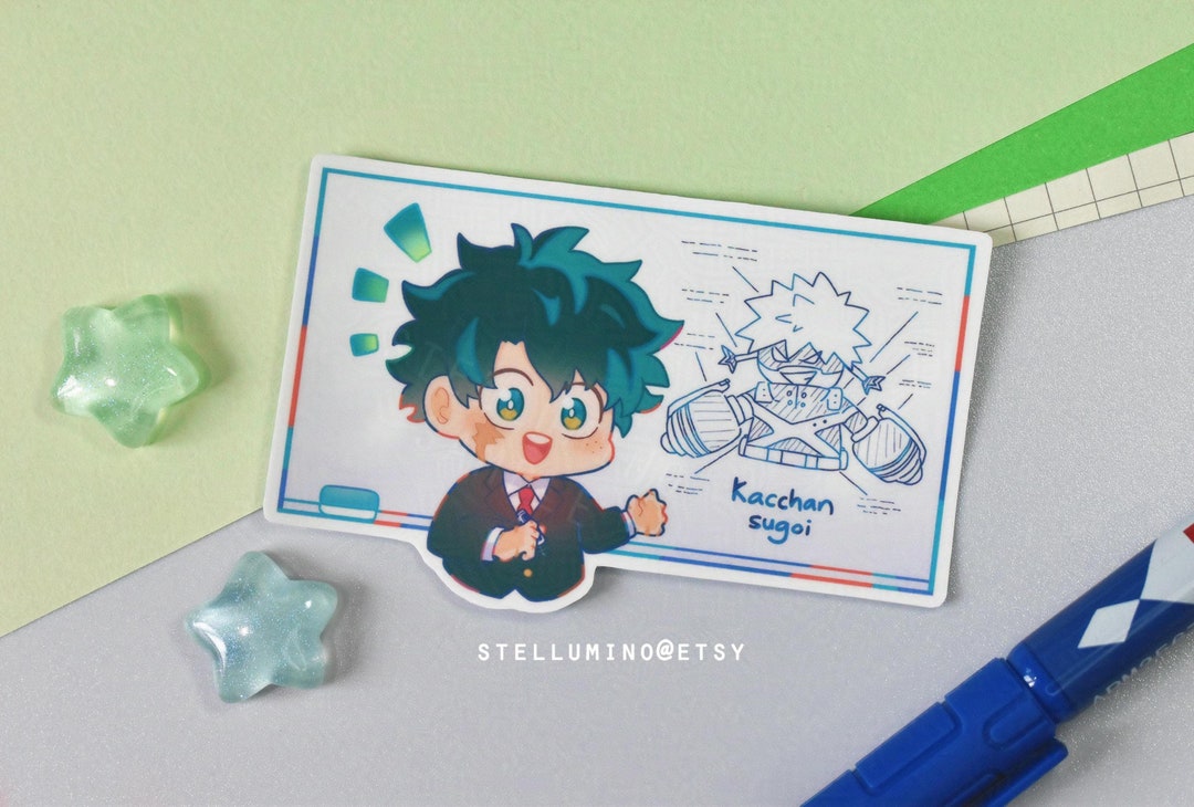 STICKERS – Deku-sensei's Lesson - Etsy