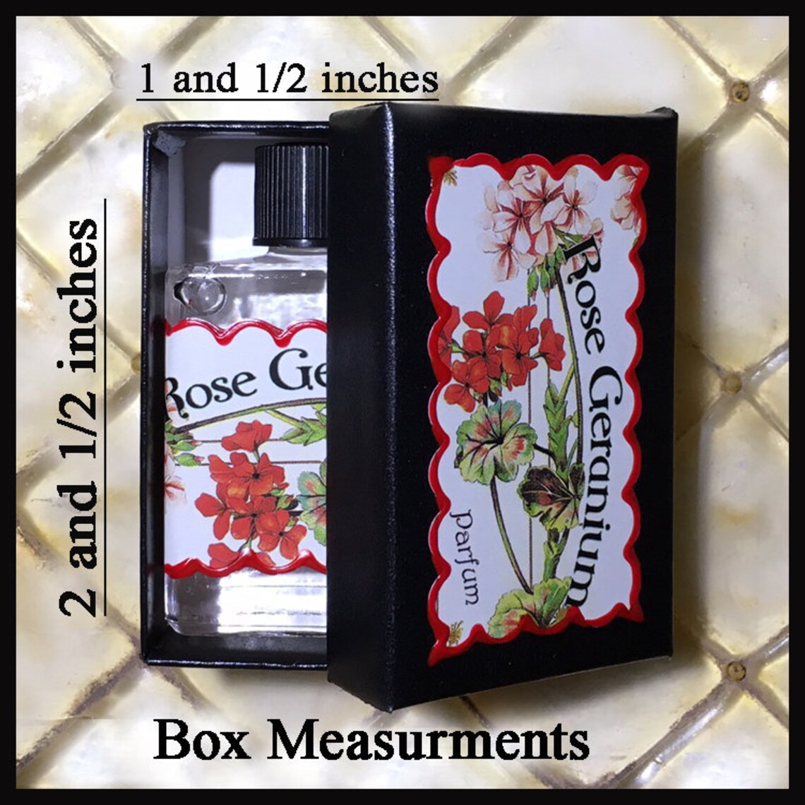 Rose Geranium Perfume OIl | Etsy