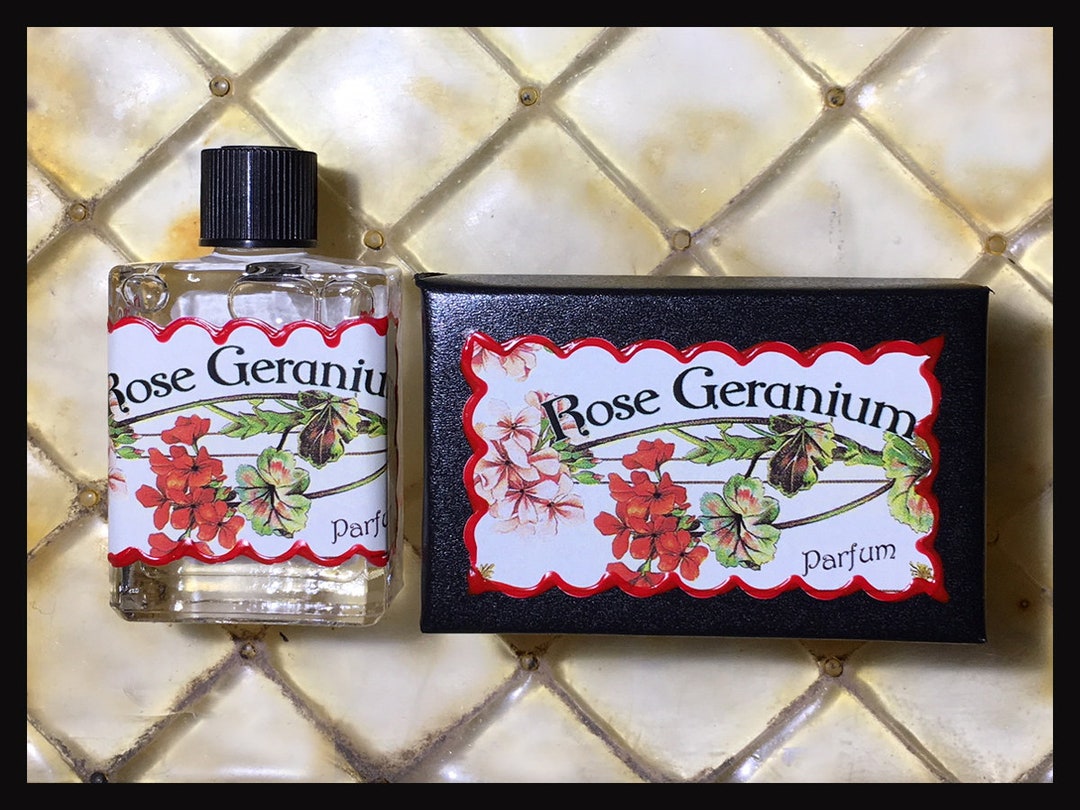Rose Geranium Perfume Oil - Etsy