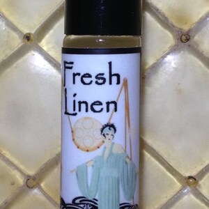 Roll on Perfume Oil - Fresh Linen, Rain, Fresh Snow or Ocean - Etsy