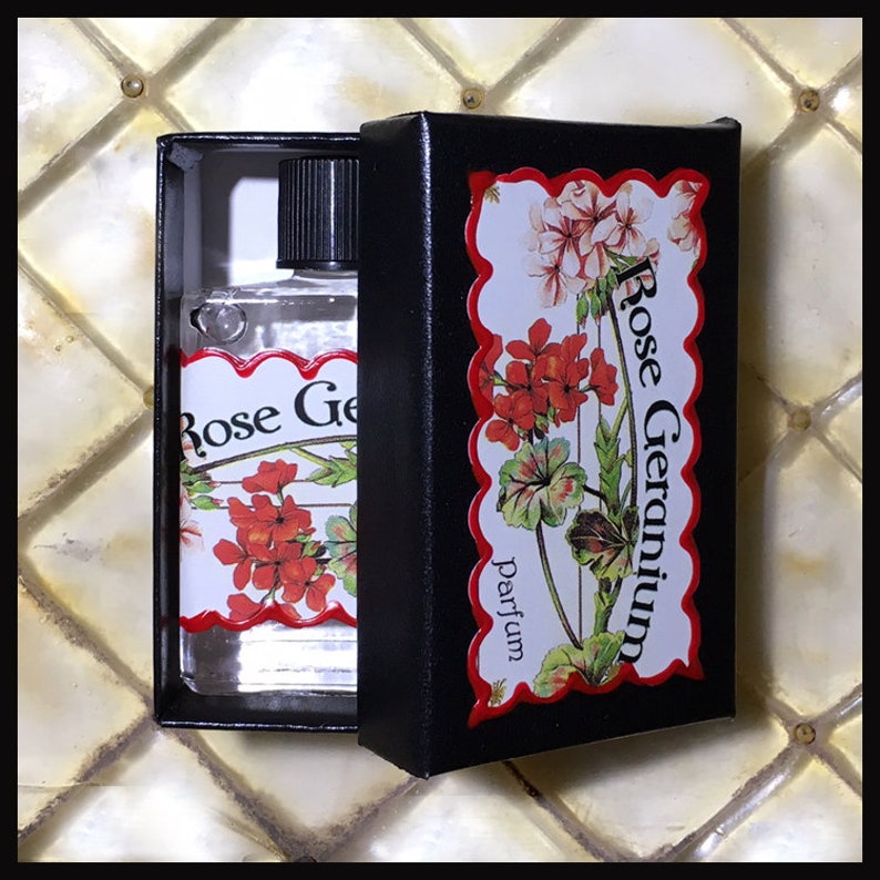 Rose Geranium Perfume Oil - Etsy