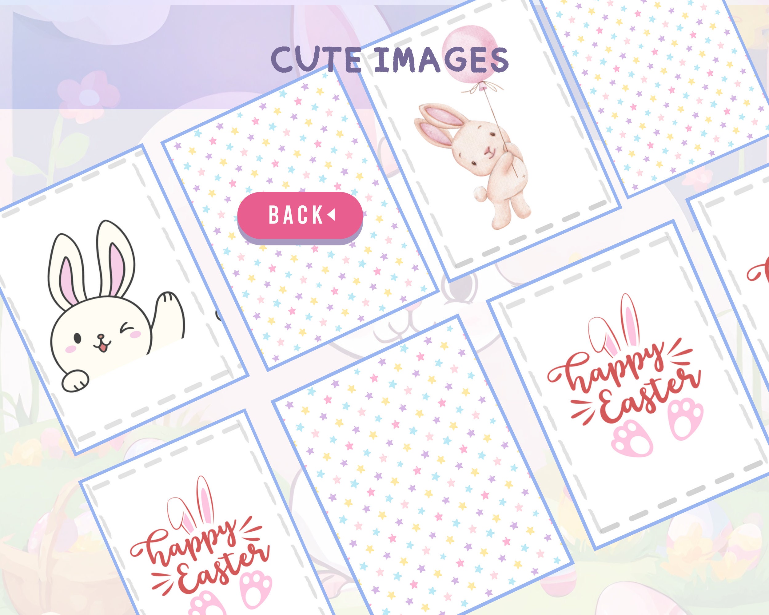 Easter Bunny Memory Game, Matching Activity, Toddler, Preschool, Easter ...