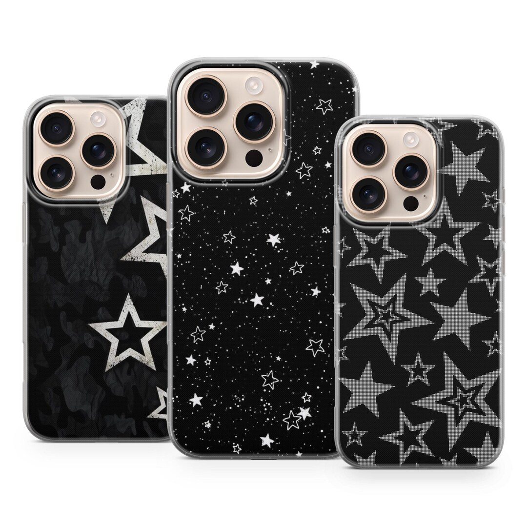 Grunge Star Phone Case Y2K Star Cover for iPhone 17 16pro 15 14 13 12 ...