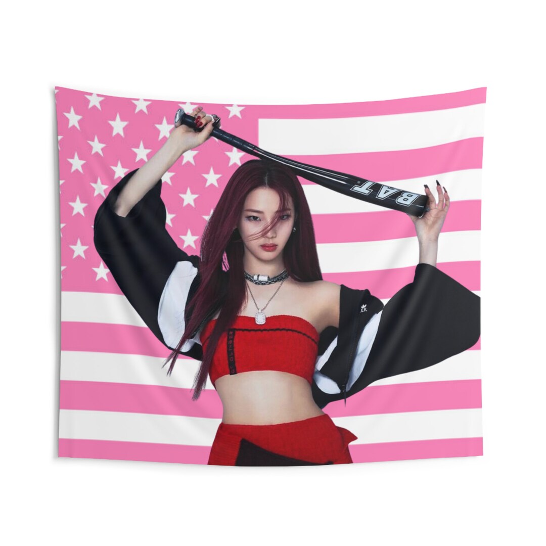 Ruka BABYMONSTER Usa Flag, American Flag, America Flag, Kpop Merch Flag ...