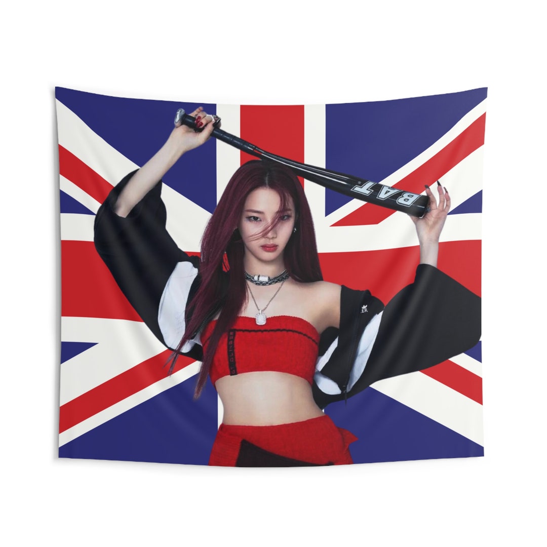 Ruka BABYMONSTER UK Flag, British Flag, Britain Flag, Kpop Merch Flag ...