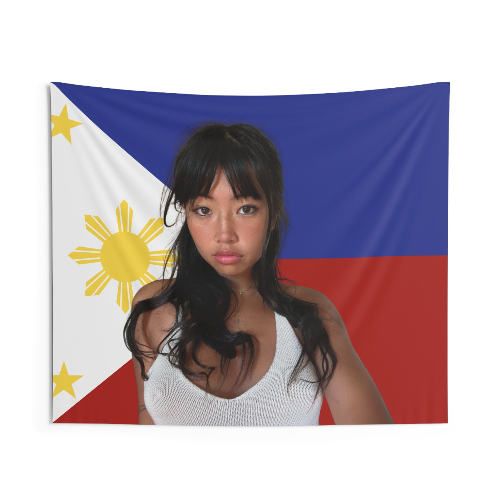 BEABADOOBEE PHILIPPINES Flag, Filipino Indoor Flag Tapestry, Indie ...