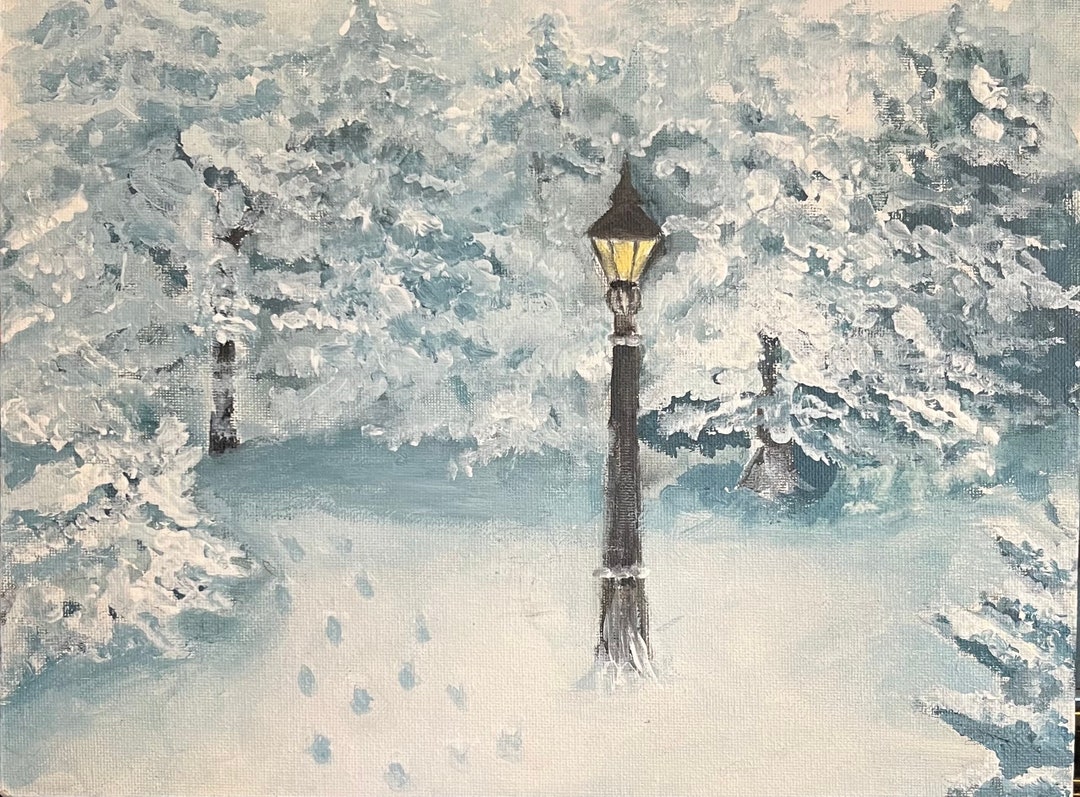 Narnia Lamp Post (print) - Etsy