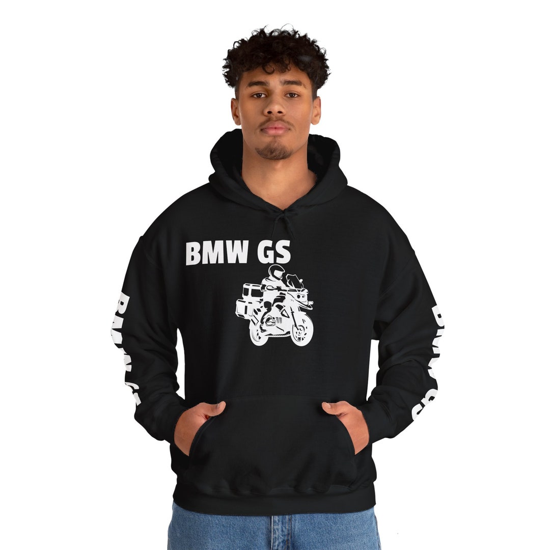 BMW GS Motorcycle Hoodie | Graphic Pullover Sweatshirt | Adventure ...