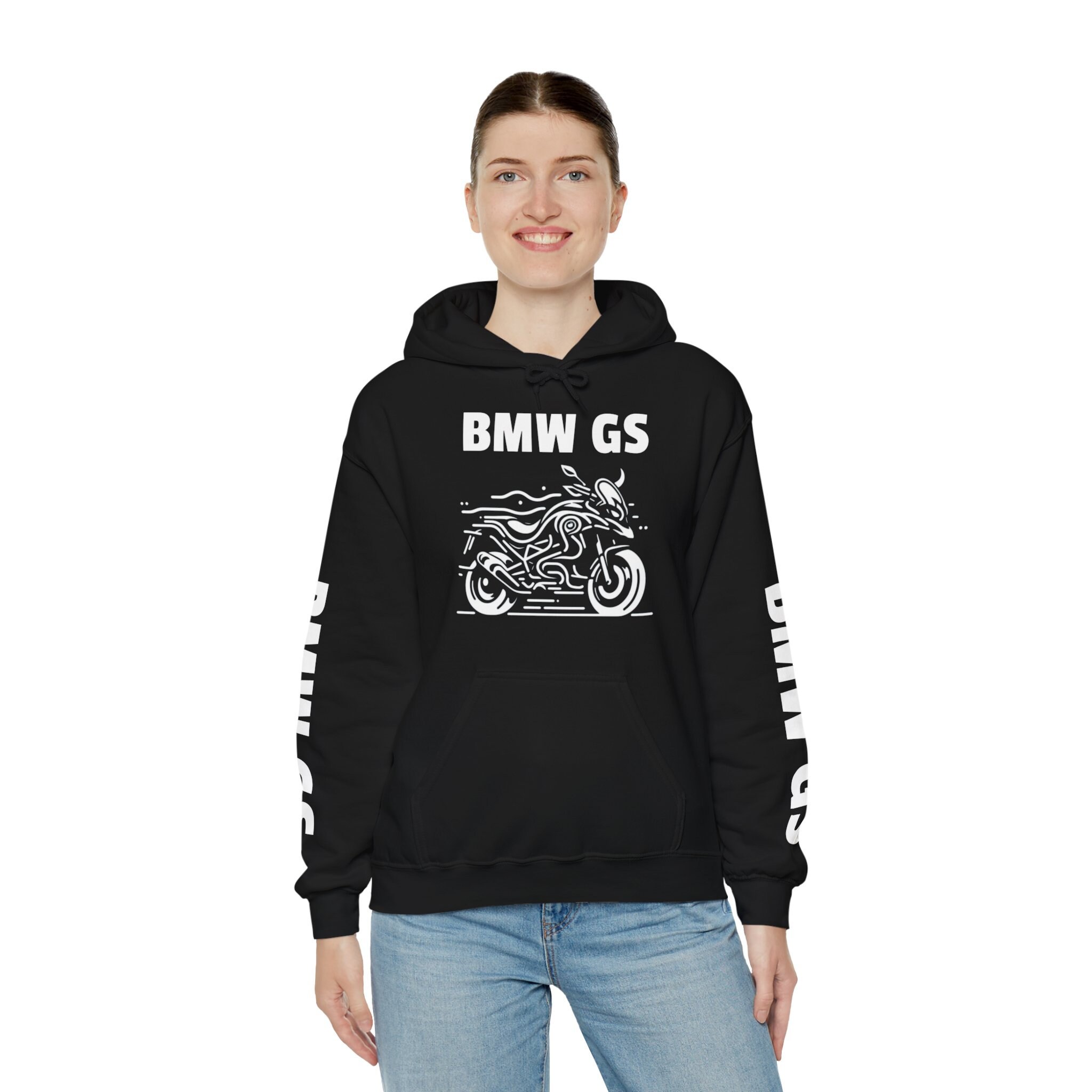 BMW GS Motorcycle Hoodie | Graphic Pullover Sweatshirt | Rider ...