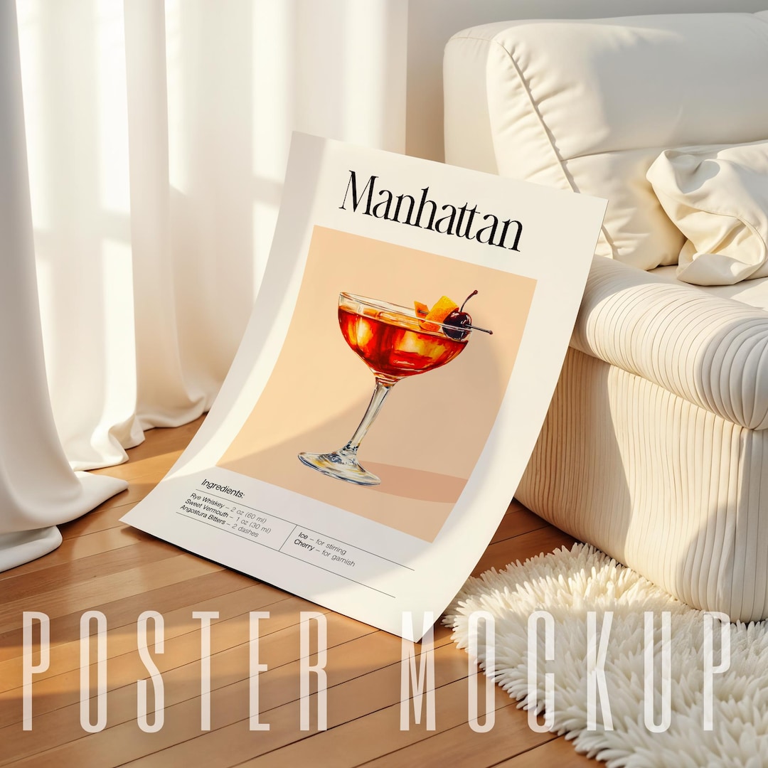 Vertical Poster Mockup Unrolling Poster Prints Wall Art Mockup Detail ...