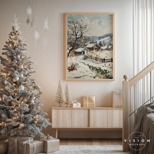 Christmas Mockup Bundle Frame Vertical Frame Mockup Detail View Mock up ...