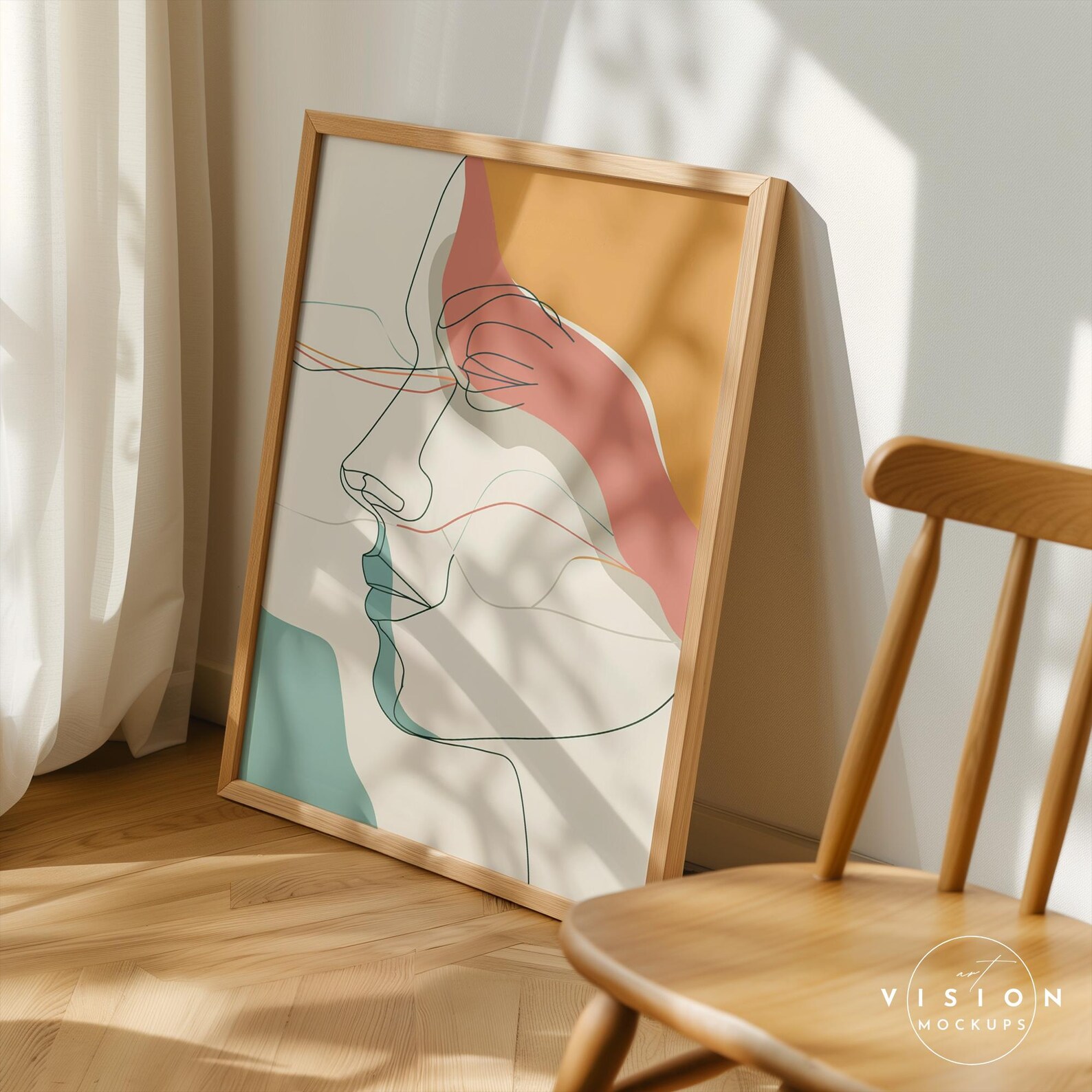 Frame Mockup ISO Frame Elegant Mockup PSD Photoshop Smart Object ...