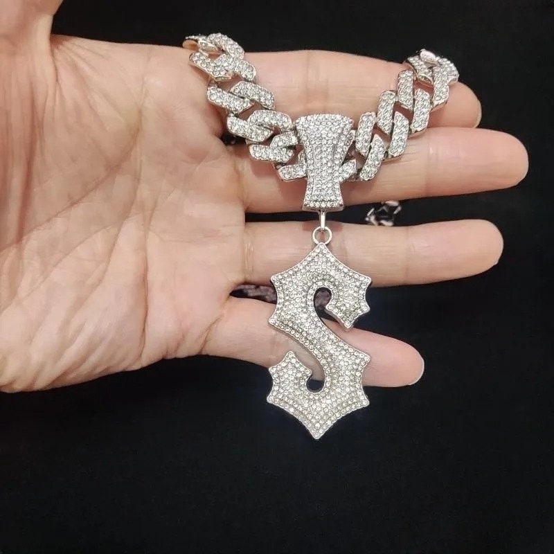 Diamond-encrusted Trapstar s Chain - Etsy UK