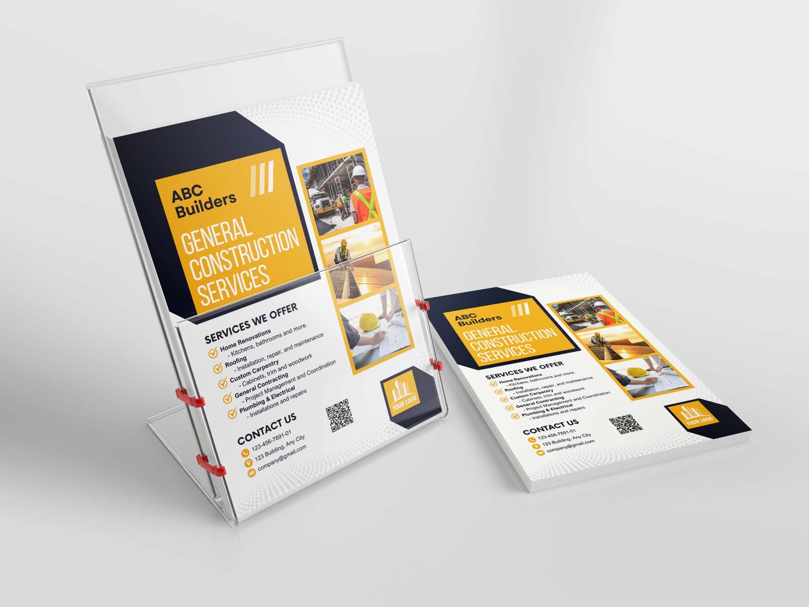Flyer Templates for Contractors | Contractor Flyer | General ...